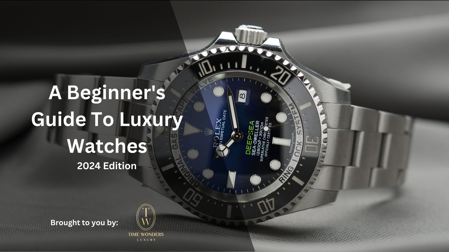A Beginner's Guide To Luxury Watches | 2024 Edition – Time Wonders Luxury
