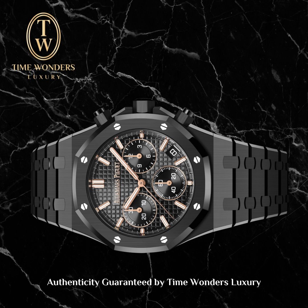 Audemars Piguet Royal Oak Chronograph 26240CE Black Ceramic – Time ...