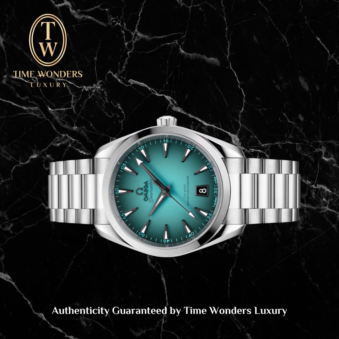 Like New February 2025 Omega Aqua Terra 38mm 220.10.38.20.03.005 Turqu ...